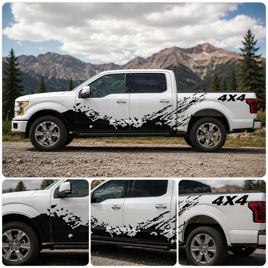 Custom Truck Decals | Personalized Off-Road & Side Graphics – WEEM Custom